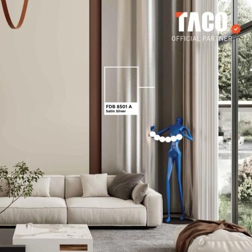 Promo FIDECO 2D Wall Panel by TACO Tebal 8mm ukuran 122x290 cm per ...