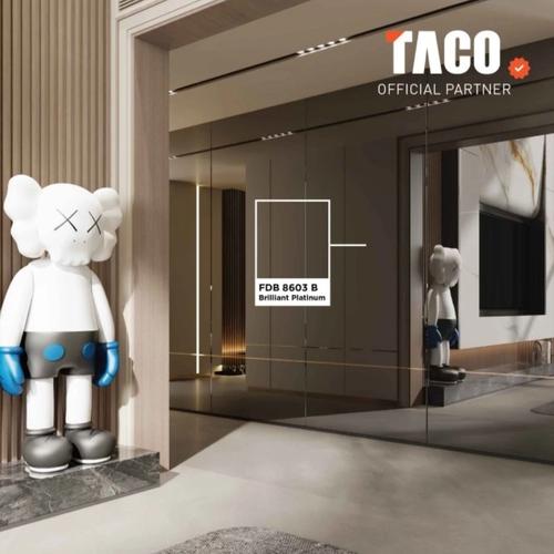 Promo FIDECO 2D Wall Panel by TACO Tebal 8mm ukuran 122x290 cm per ...