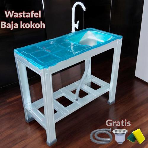 Promo Rak Wastafel Cuci Piring Portable KOKOH KUAT, Kitchen sink ...