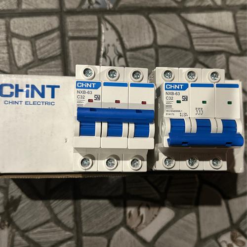 Jual Mcb Chint 3p 32A / mcb chint nxb63 6ka 3phase 32a / mcb chint 32a ...