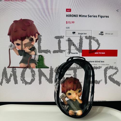 Promo HIRONO SECRECY FREE CASE - HIRONO Mime Series Figures - NO BOX ...