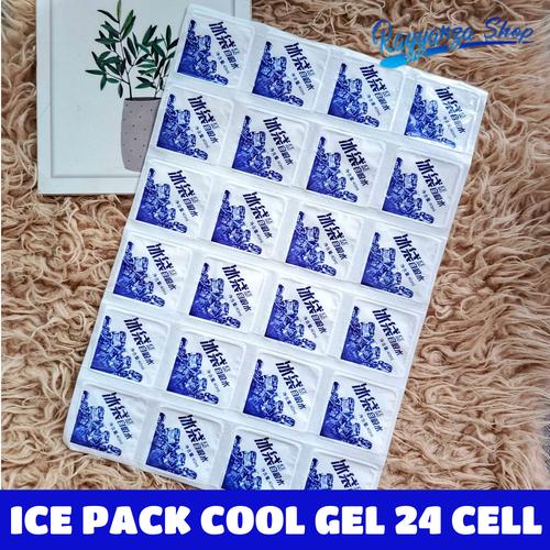 Jual Ice pack Cool Gel Ukuran Kecil 24 Sel - Pendingin Makanan dlm Cool ...