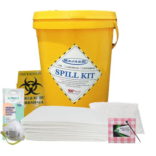 Promo Oil Spill Kit 10L Oil Spill Kit 10 Liter Kemasan Pail Harga Murah ...