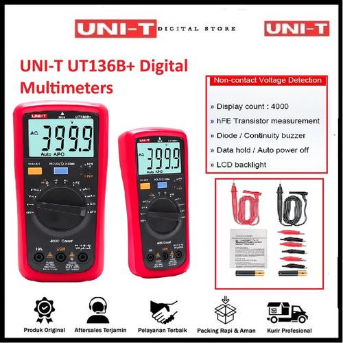 Jual UNI-T UT136B+ Digital Multimeters - UT136b+ Alat Ukur Digital ...