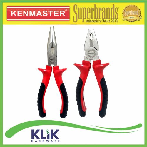 Jual KENMASTER Tang Kombinasi Lancip Potong 6 Inch Satin Heavy Duty ...