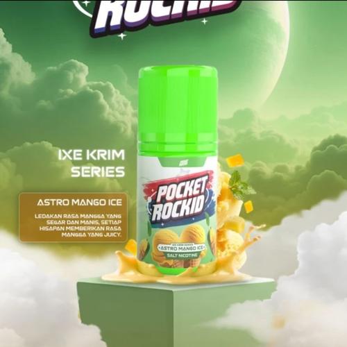 Jual Pocket Rockid Astro Mango Ice Salt Nic 30ML - Authrntic by Tigac x ...