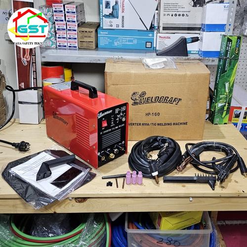 Jual mesin las tig 160a WELDCRAFT ORIGINAL USA heavy duty trafo las ...