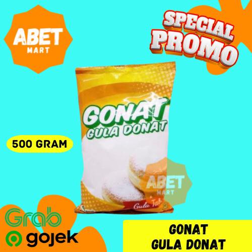Jual Gonat Gula Donat 500Gr - 500 Gr 1/2kg Gula Halus Donut Icing Sugar ...