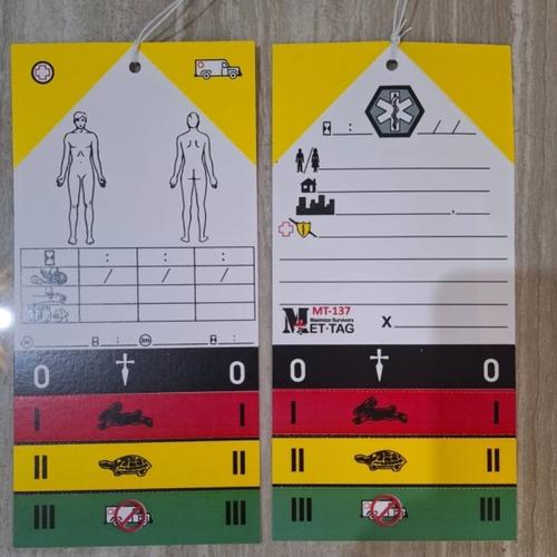 Jual Emergency Triage Tag Triage card local made - Kota Depok ...
