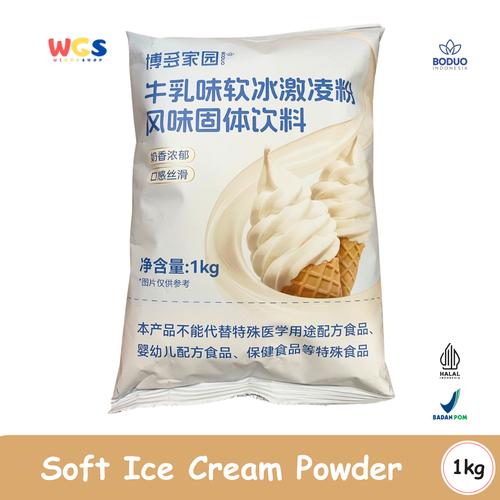 Jual BODUO Milk Soft Serve Ice Cream Powder 1kg – Bubuk Es Krim Lembut dengan Rasa Susu Premium ...