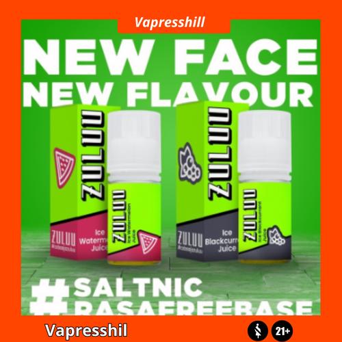 Jual ZULUU NEW FLAVOUR LIQUID SALTNIC RASA FREEBASE 100% ORIGINAL ...