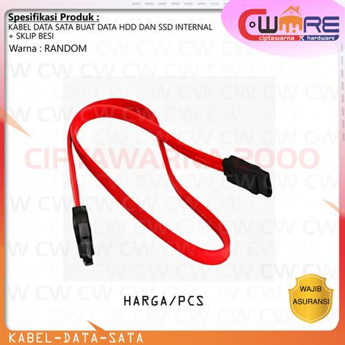 Jual Kabel Data Sata Sklip SSD HDD Harddisk data cable - BIASA - Kota ...