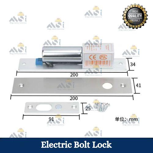 Promo Electric Drop Bolt Lock Kunci Pintu Elektric RFID Automatic ...