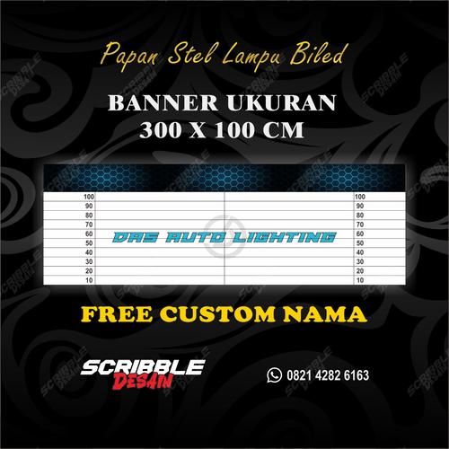 Jual Banner Papan Stel Lampu Biled - Kab. Trenggalek - Scribble Desain ...