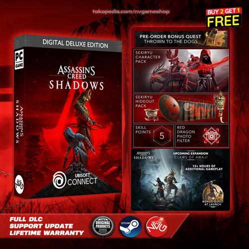 Promo Assassins Creed Shadows Deluxe Edition PC Original - INSTANT-DL ...