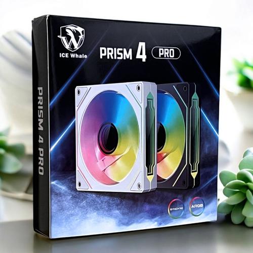 Promo ICE Whale Prism 4 Pro ARGB 120mm 12cm PWM Fan Case Infinity ...
