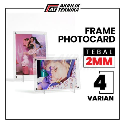 Promo FRAME PHOTOCARD KOREA MAGNET 2R 3R 4R 5R / DISPLAY FOTO AKRILIK ...