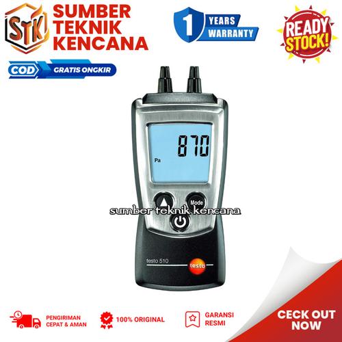 Jual Testo 510 Temperature and Air Density Compensated Difference ...