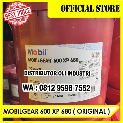 Jual MOBILGEAR 600 XP 680 ( INDUSTRIAL OIL GEAR BOX - ISO VG 680 ...