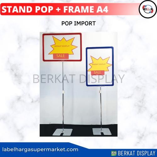Jual STANDING DISPLAY POP - STANDING DISPLAY POP FRAME A4 -TEMPAT PROMO ...