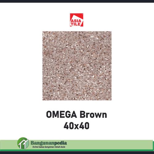 Jual Asia Tile Omega 40x40 Keramik Lantai Asia Tile 40x40 Omega brown ...