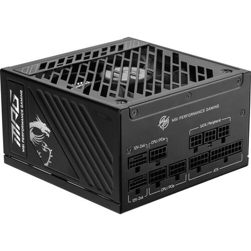 Promo POWER SUPPLY PSU MSI MPG A850GS PCIE 5.1 ATX 3.1 850W 80+ GOLD ...