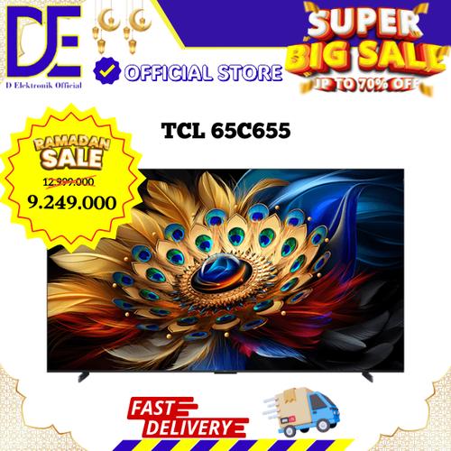 Promo TV TCL 65C655 QLED PRO 4K GOOGLE 65 INCH DOLBY ATMOS DLG 120 HZ ...
