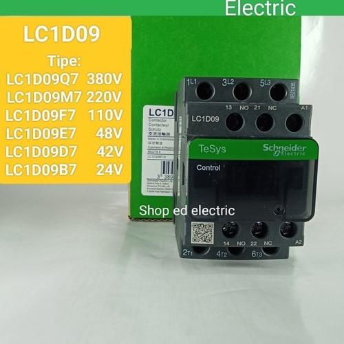Jual CONTACTOR SCHNEIDER LC1D09M7 220vac 3PHASE ORIGINAL - Kota Tangerang - shop ed electric ...