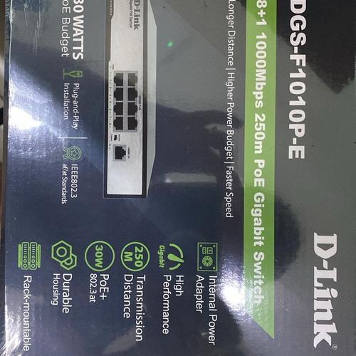 Jual D-LINK DGS-F1010P-E Gigabit Switch 8 Port - Jakarta Pusat ...