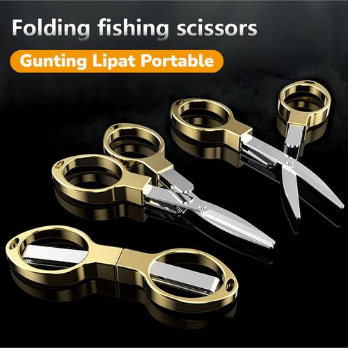 Jual Gunting Lipat Kacamata Mini Portable Stainless Steel Potong Senar ...