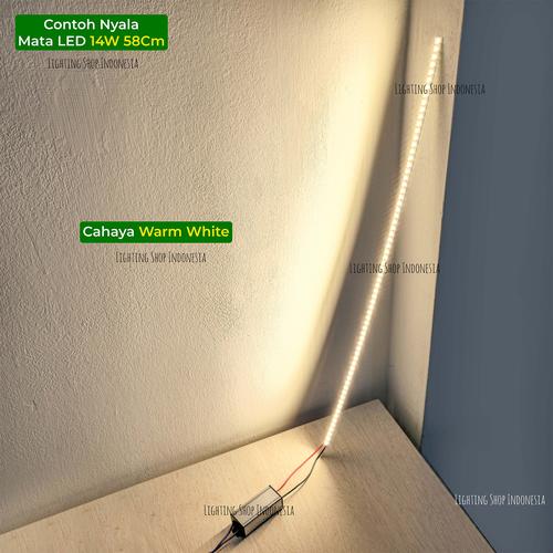 Jual Lampu mata strip panjang led dan trafo led 8w 9w 11w 12w 14w bisa ...