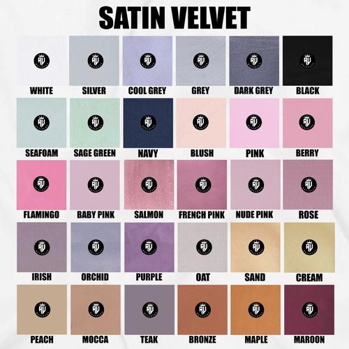 Jual Kain Satin Velvet PREMIUM GRADE A (warna 1-9) REVINTEX BANDUNG ...