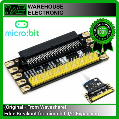 Jual Edge Breakout for micro:bit I/O Expansion - ORIGINAL Waveshare Board Ekspansi untuk ...