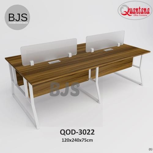 Jual Meja kerja kantor 4 staff Quantana QOD 3022 by Uno - Kota Tangerang - Berkat Jaya Supplier ...
