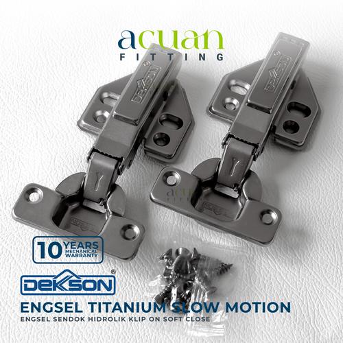 Jual TITANIUM Engsel DEKKSON - engsel sendok dekson slow motion ...