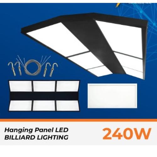 Jual LED BILLIARD 6pcs panel + frame set , lampu meja bl 1800 x 770 x ...