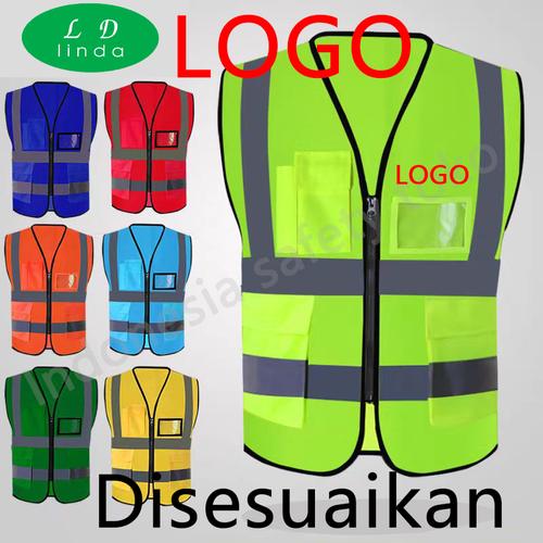 Promo LD Sablon Rompi Safety Proyek Rompi Keselamatan Rompi Reflektif ...