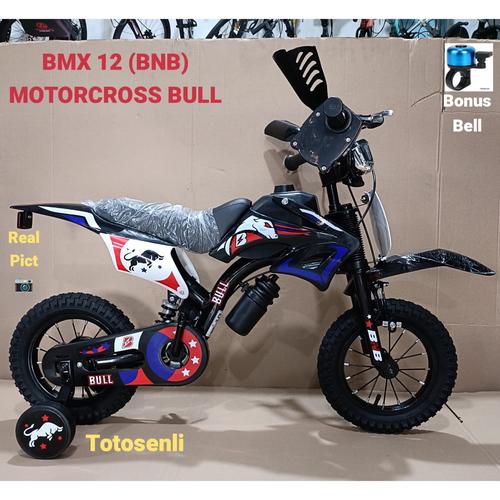 Jual sepeda anak laki BMX TRAIL BNB FURIOUS UKURAN 12 INCH MODEL MOTOR ...