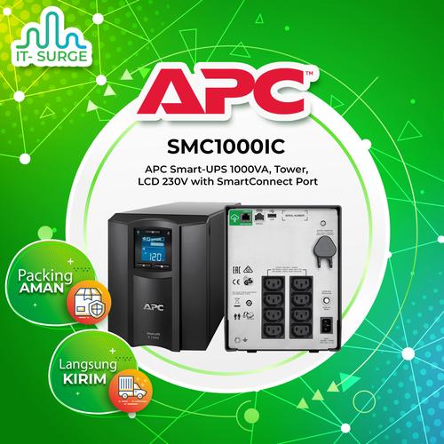 Jual UPS 1000va APC SMC1000IC Smart-UPS C LCD 230V with SmartConnect - Kab. Tangerang - IT-Surge ...