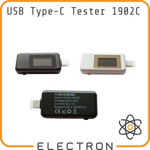 Jual USB Type-C Tester Multi Meter USB-C Type-C Tester Daya Dua Arah ...