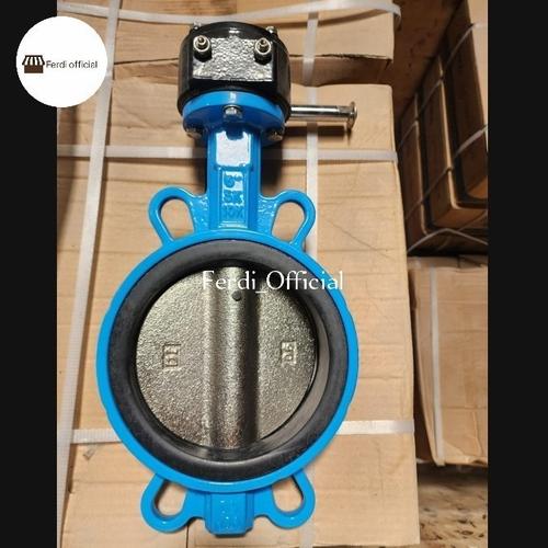 Jual Butterfly Valve Cast Iron Type Gear 10" Inch Disc Ductile DN250 ...