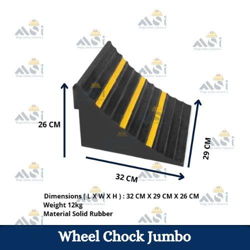Promo Wheel Chock Jumbo Wheel Chock Truk Anti Selip 40 Ton - Jakarta ...