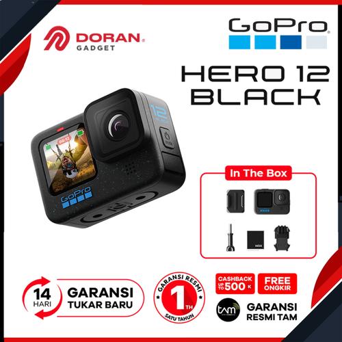 Promo GoPro Hero 12 Black Action Camera Go Pro 12 Action Cam Garansi ...
