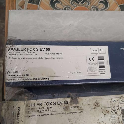 Jual [CLEARANCE SALE] KAWAT LAS STICK BOHLER FOX S EV50 E7018-H4R 3,25mm - Kab. Tuban ...