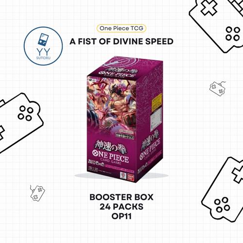 Jual One Piece TCG OP11 OP-11 A Fist of Divine Speed Booster Box Kartu ...