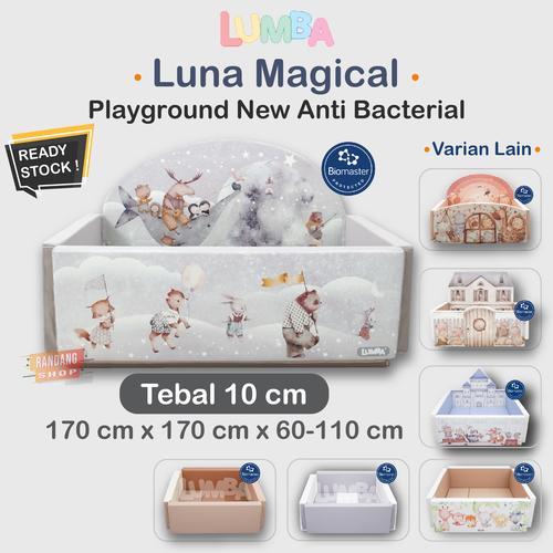Promo Playground Bumper Bed Lumba Playmat 10 cm - Safari Choco ...