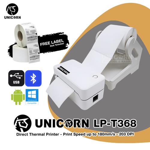 Jual Printer Label Thermal USB Bluetooth 80mm - Unicorn LP-T368 LPT368 ...
