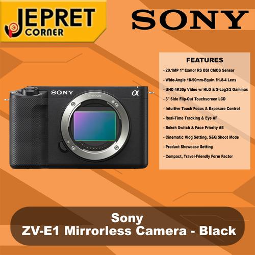 Jual ZV-E1 / ZVE1 / ZVE 1 Mirrorless Camera Body Only - Garansi Resmi ...