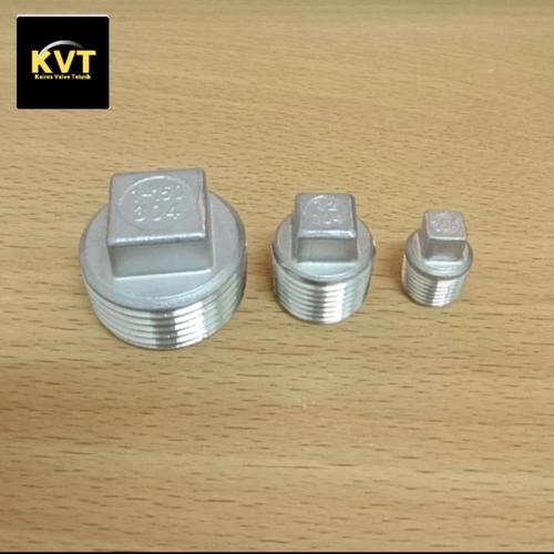 Jual PLUG Stainless SS304 / Dop Drat luar Stainless SS304 Ukuran 1/8 ...