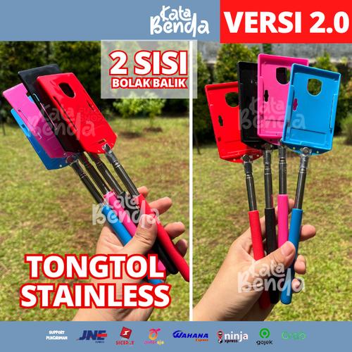 Jual Tongkat Etoll Besi (2 sisi) Stainless Tongtol Praktis Flazz Emoney ...